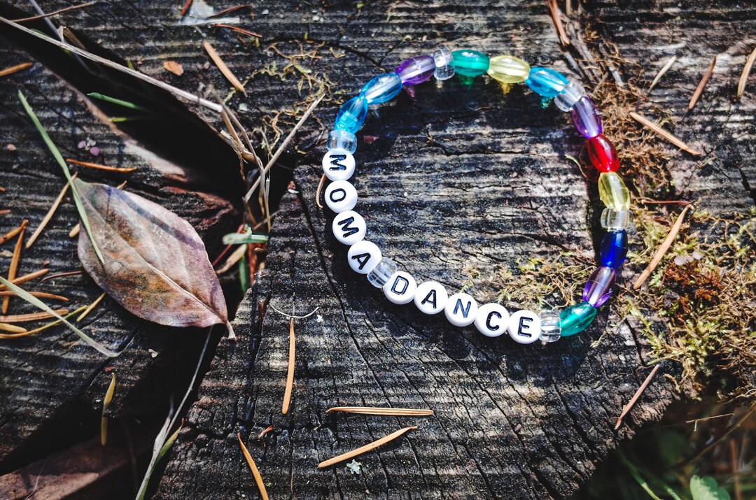 MOMA DANCE Phriendship Kandi Bracelet, Vintage 90s Hippie Jewelry Gift ...