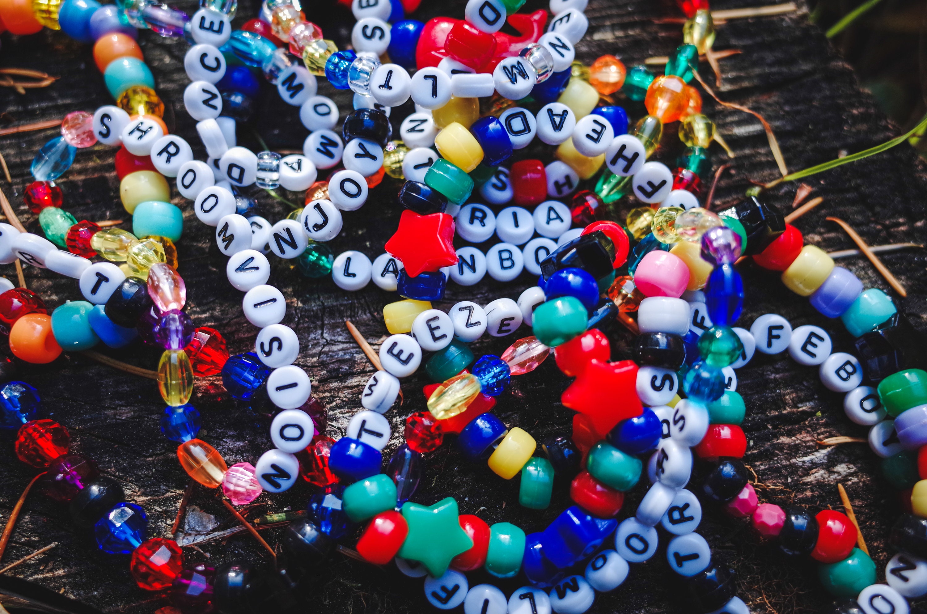 CUSTOM Kandi Bracelet, One-of-a-kind Beaded Unique Raver Friendship ...