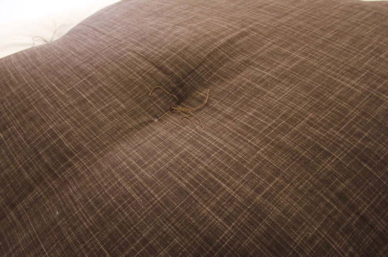 Handmade Japanese Kake Futon Quilt, Organic Cotton, Brown - Etsy