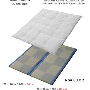 Japanese Tatami Nap Pad, Natural Rush Grass, Foldable Futon Underlay - Etsy