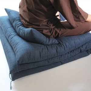 Zabuton for Rinzai Zazen Meditation, Zen, Meditation, Japanese Cushion ...