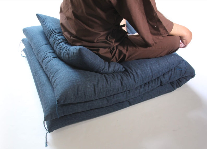 Zabuton for Rinzai Zazen Meditation, Zen, Meditation, Japanese Cushion ...