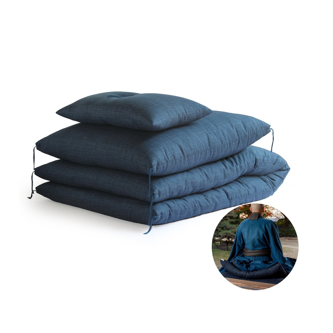 Zabuton for Rinzai Zazen Meditation, Zen, Meditation, Japanese Cushion ...