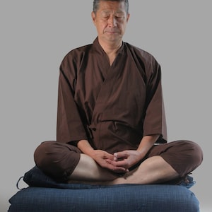 Zabuton for Rinzai Zazen Meditation, Zen, Meditation, Japanese Cushion ...