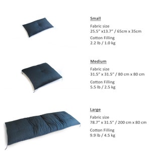 Zabuton for Rinzai Zazen Meditation, Zen, Meditation, Japanese Cushion ...