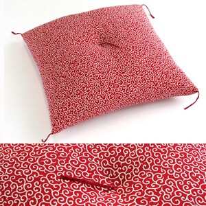 Zabuton, Standard "meisen" Zabuton, Karakusa Pattern Fabric, Japanese ...