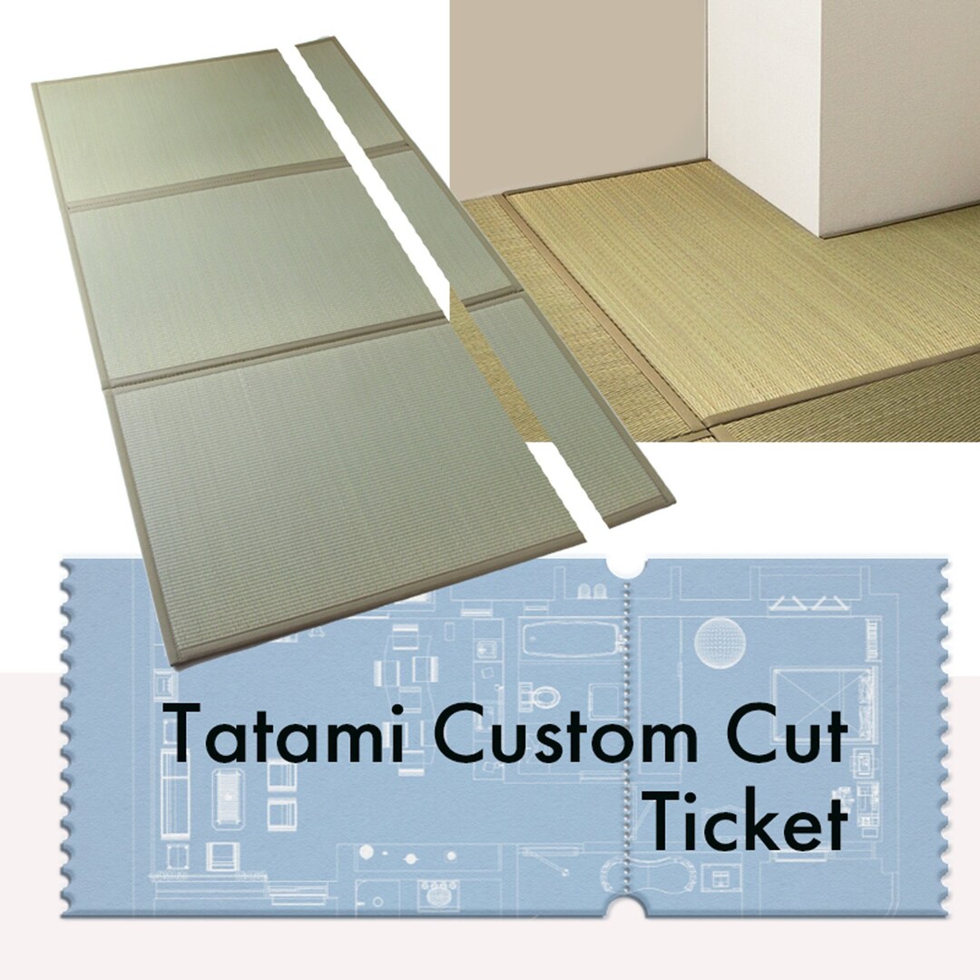 Custom Cut Ticket for Foldable Tatami Pad - Etsy