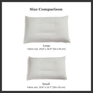 Gift Set of A Japanese Buckwheat Pillow and Two Organic Covers in Jute ...