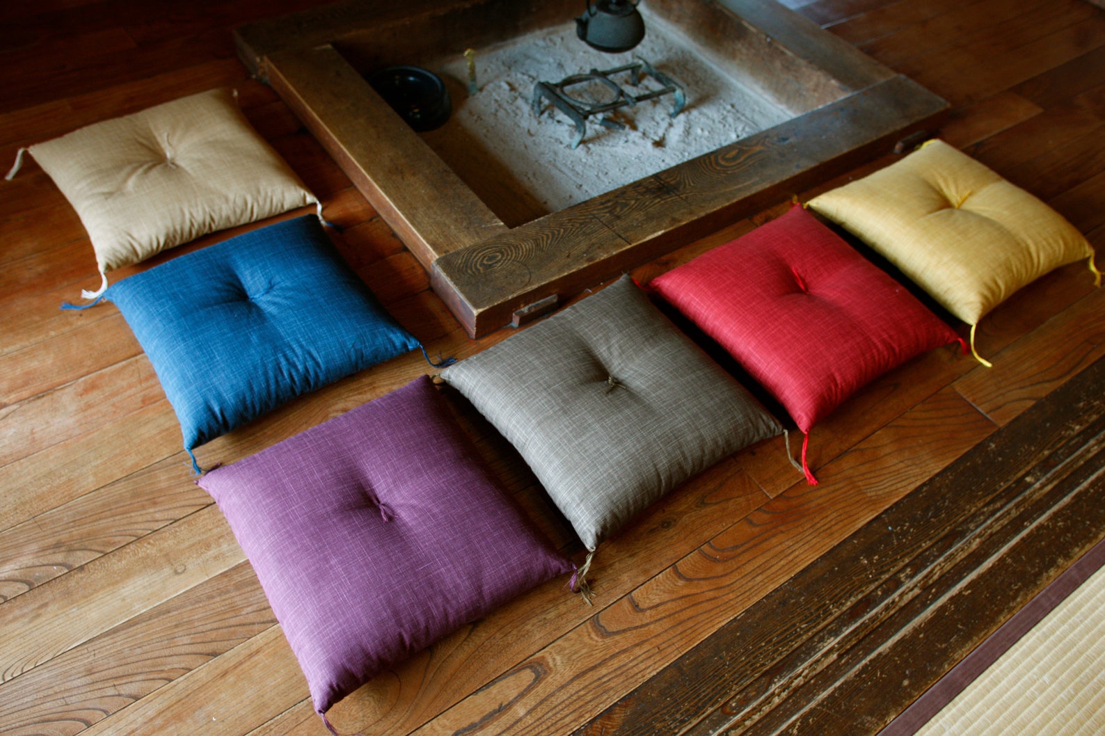 Zabuton, Standard "meisen" Zabuton, Japanese Cushion, Hand Made by ...