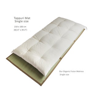 Foldable Rush Grass Tatami Mat, Futon Underlay, Made in Japan - Etsy