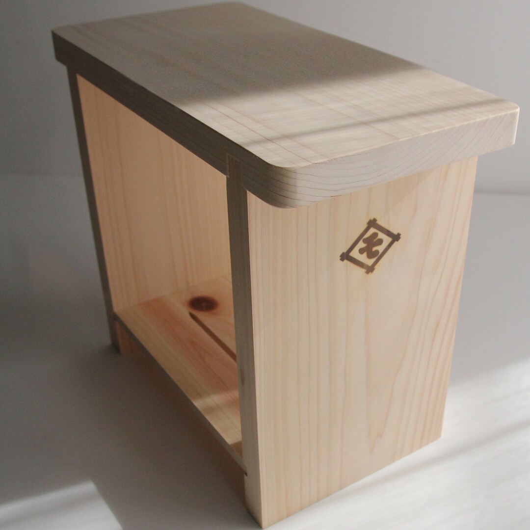 Futon Tokyo Original Japanese Hinoki Handmade Bathroom Stool Wood Mo - Etsy