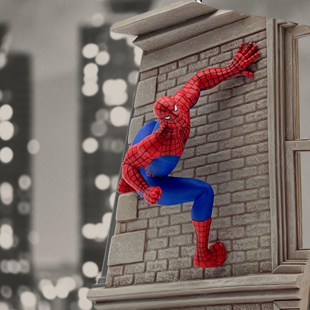 Hallmark the Amazing Spider Man Marvel Christmas Ornament Spider Man ...