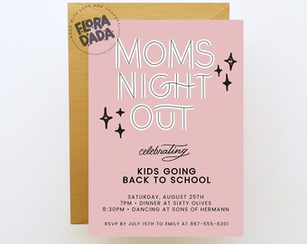Girls Night Out Template - Etsy