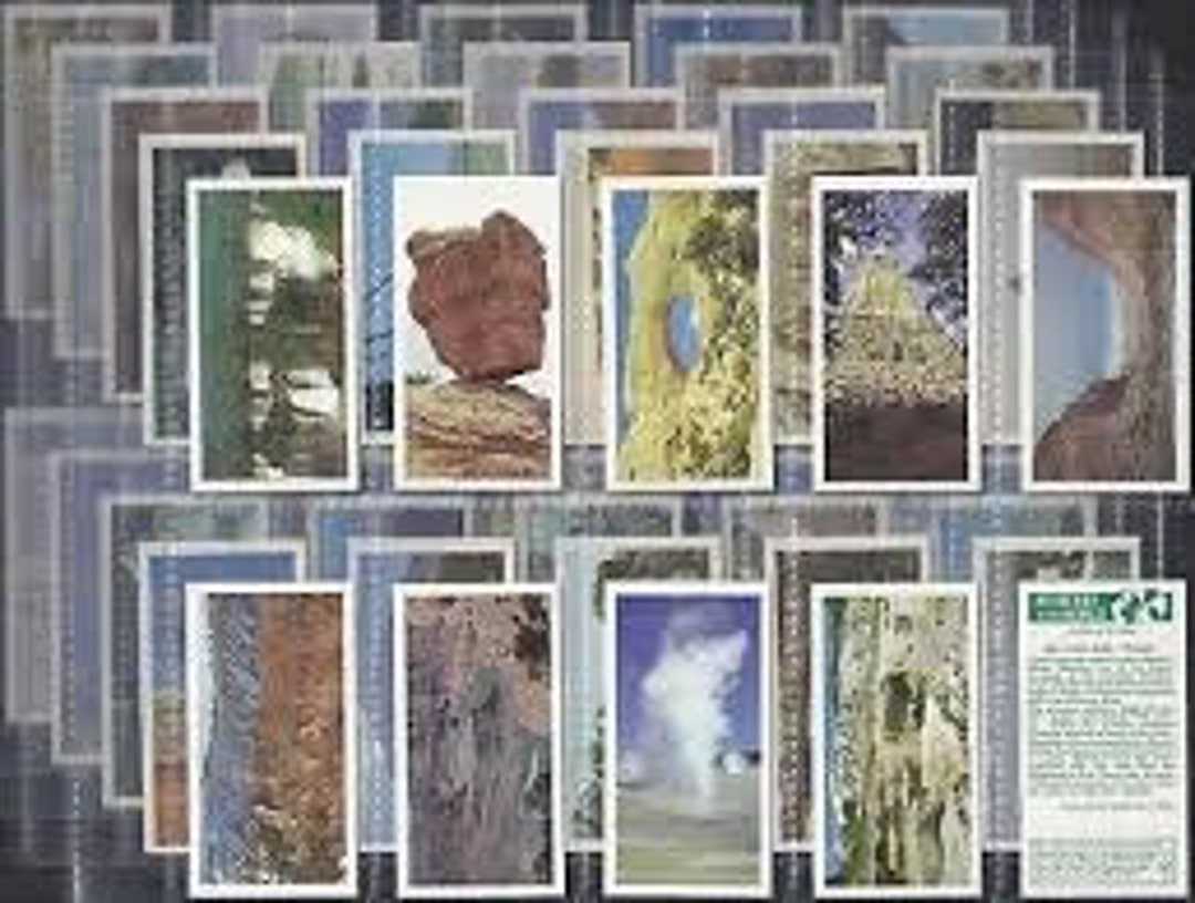 Features of the World Brooke Bond Tea Cards 1984 - Etsy