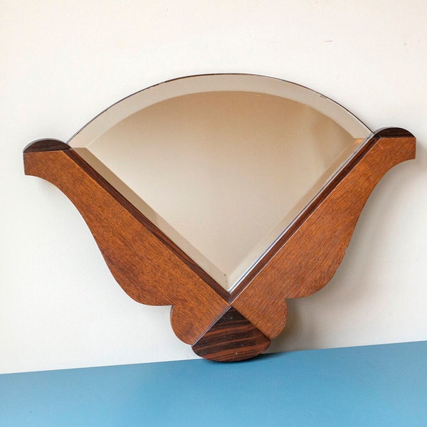 Fan Shaped Mirror - Etsy UK