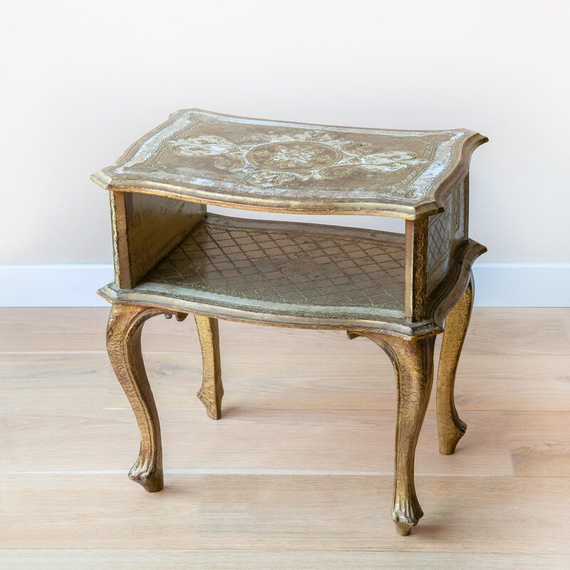 Retro Side Table - Etsy