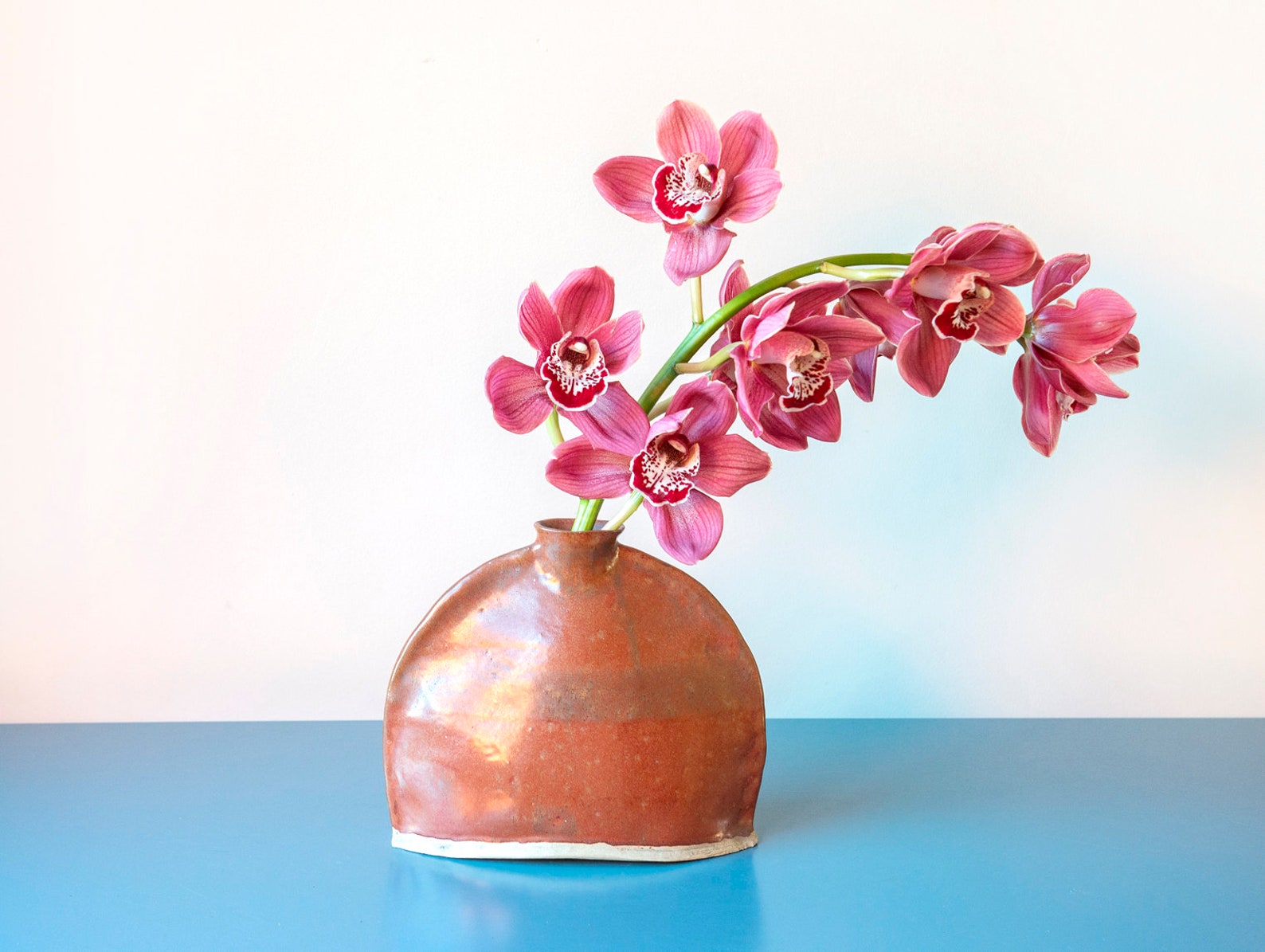 Studio Pottery Vase, Ceramic Arch Vase, 1960s Design, Decorative Clay ...