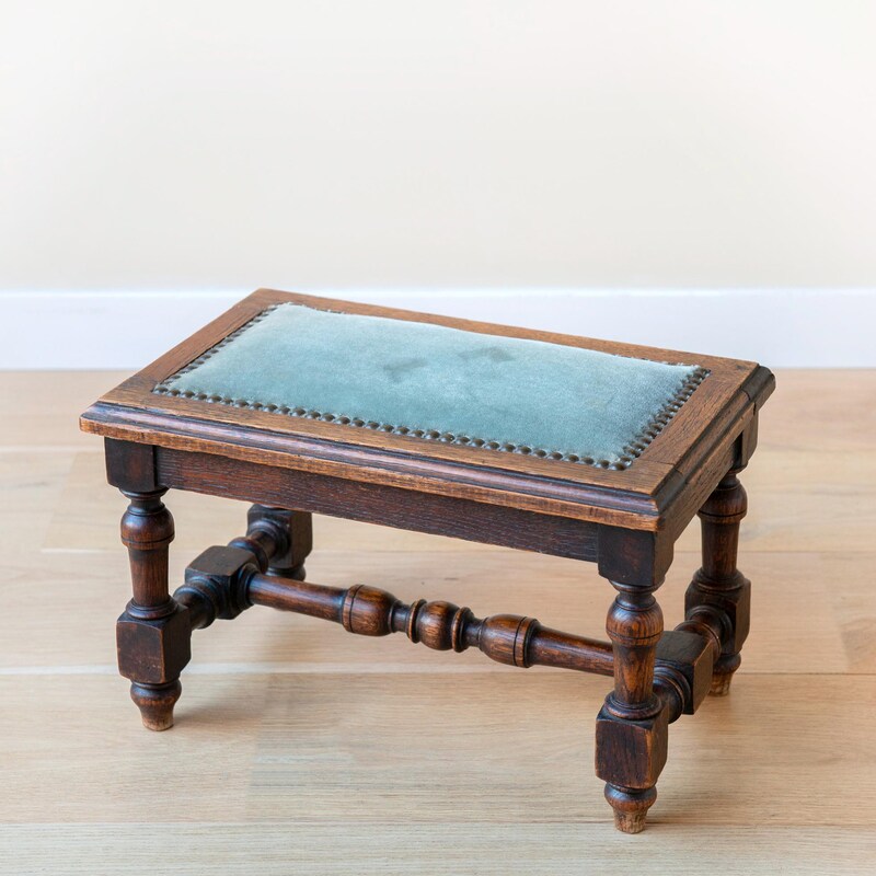 Oak Footstool - Etsy