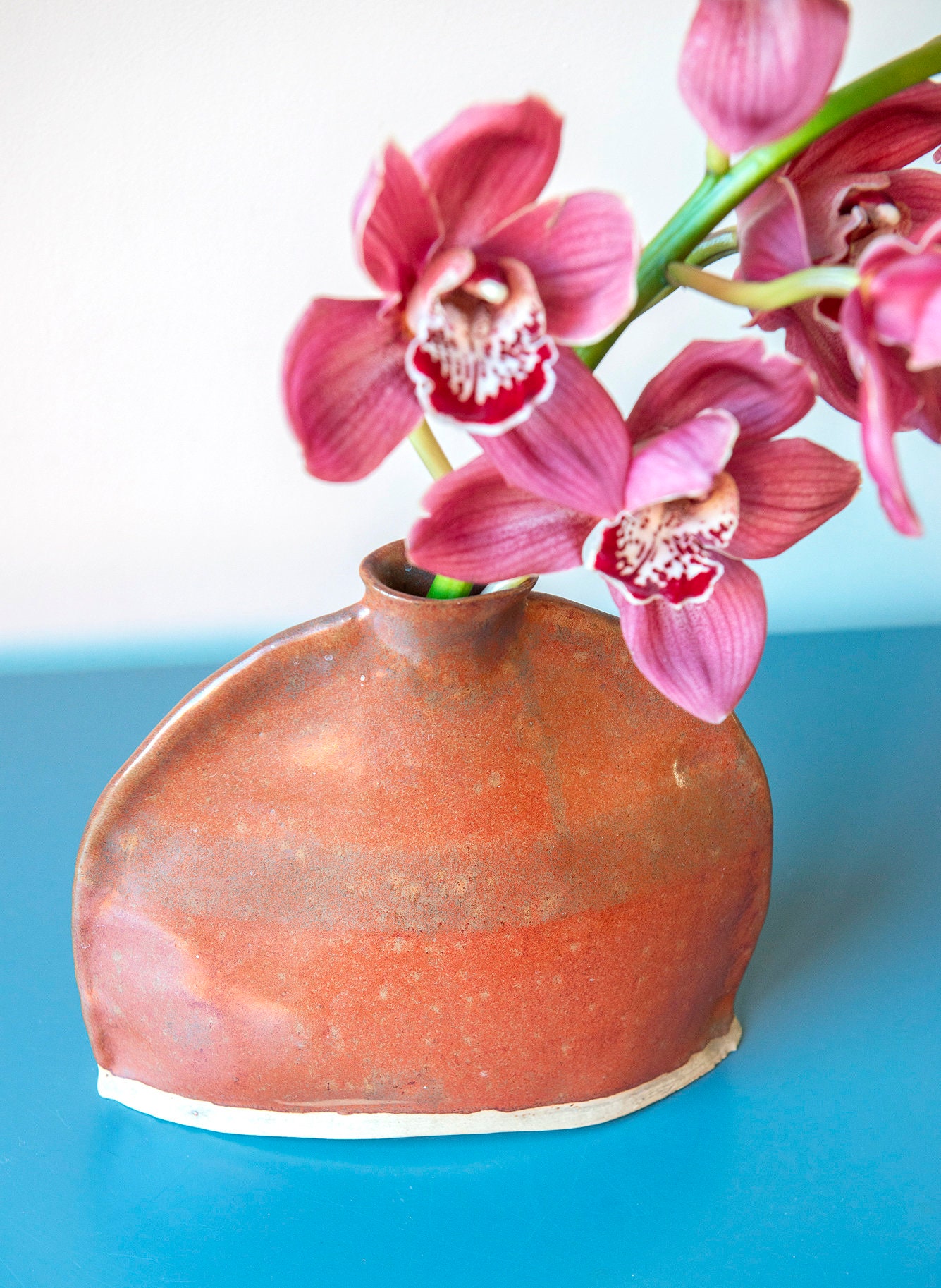 Studio Pottery Vase, Ceramic Arch Vase, 1960s Design, Decorative Clay ...