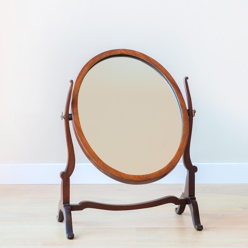 Antique Standing Mirror - Etsy