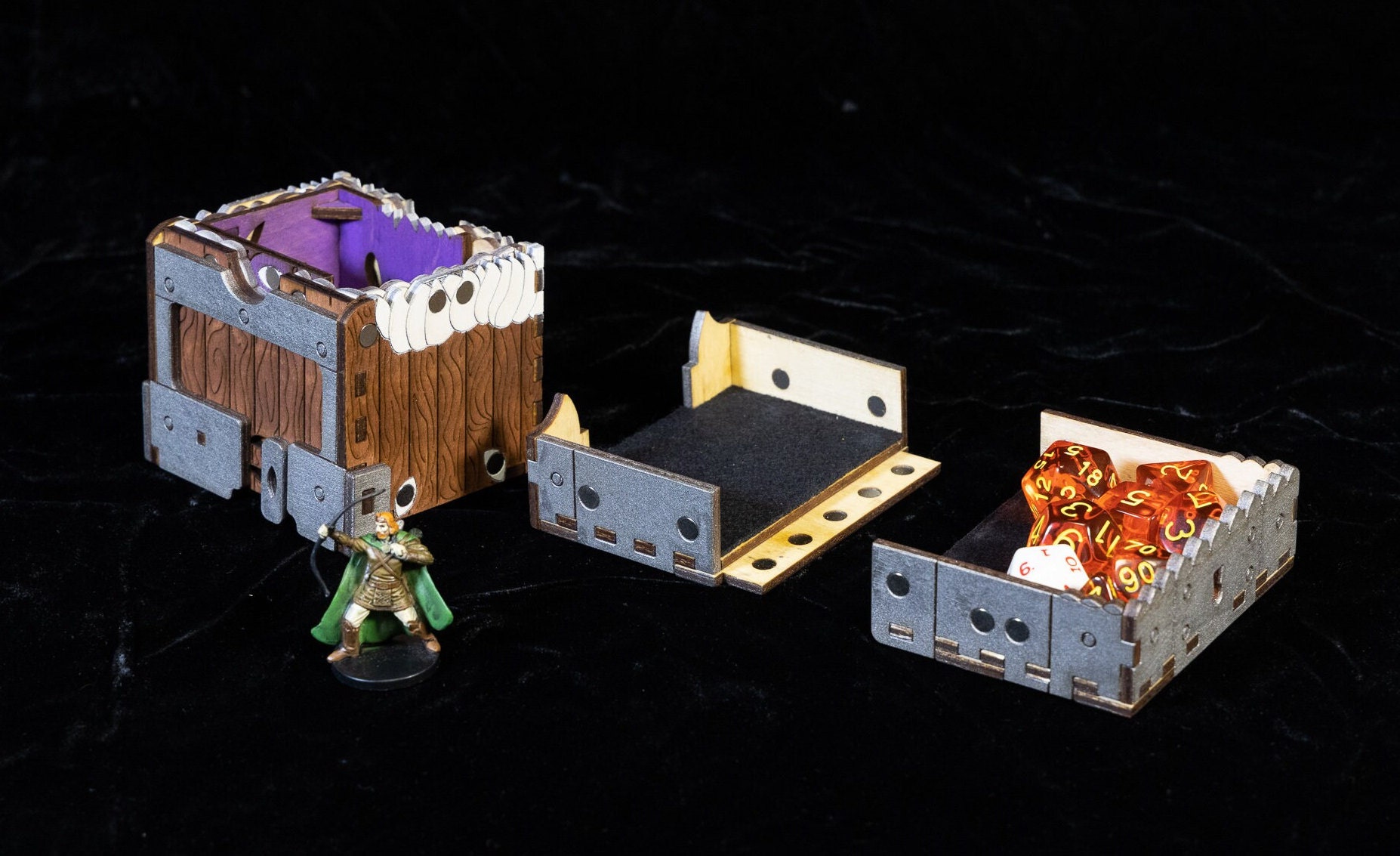 Mimic Transforming Dice Tower and Dice Vault - Etsy