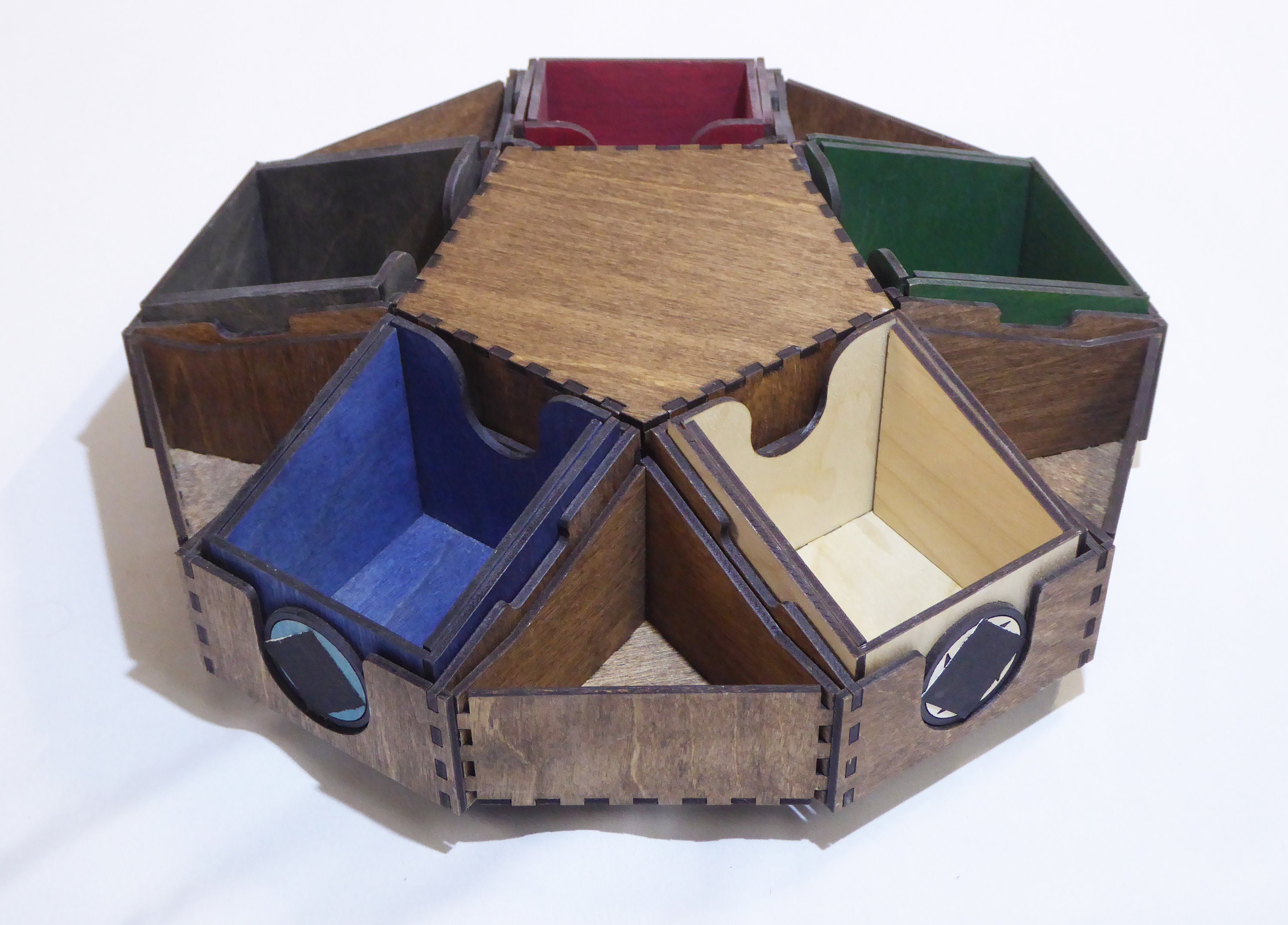 Spinning Magic: the Gathering Basic Land Station With Removable Bins - Etsy