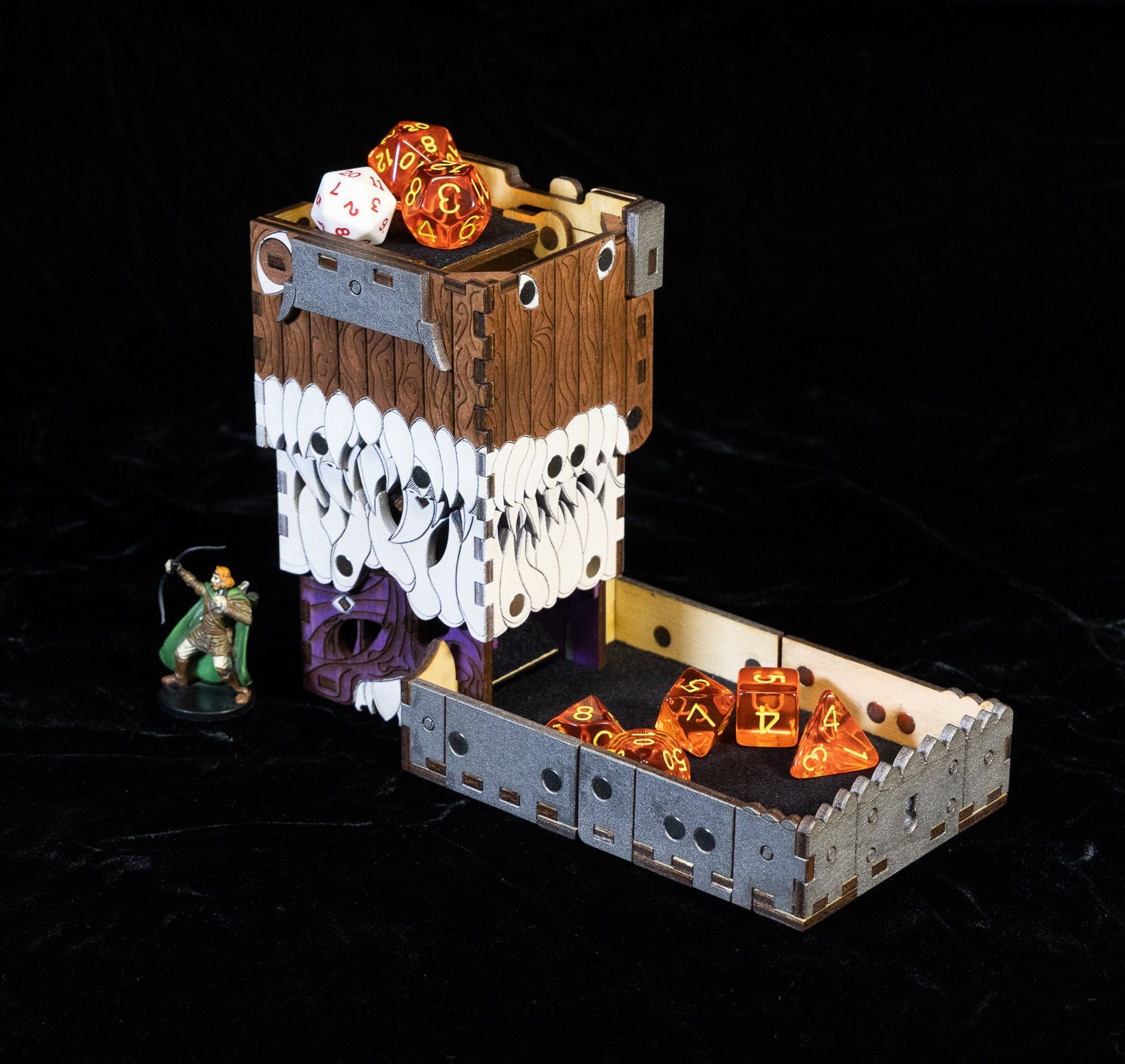 Mimic Transforming Dice Tower and Dice Vault - Etsy