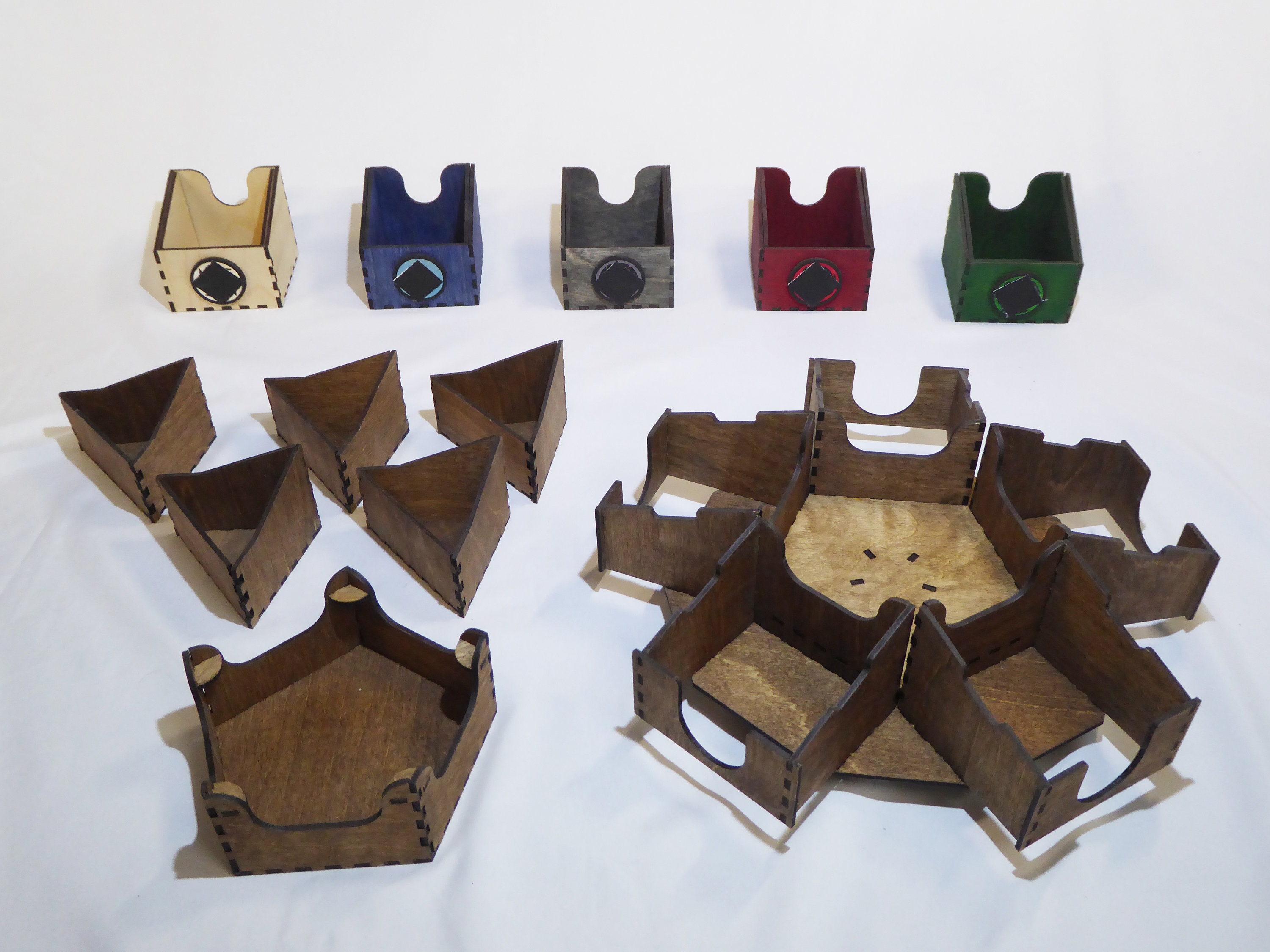 Spinning Magic: the Gathering Basic Land Station With Removable Bins - Etsy