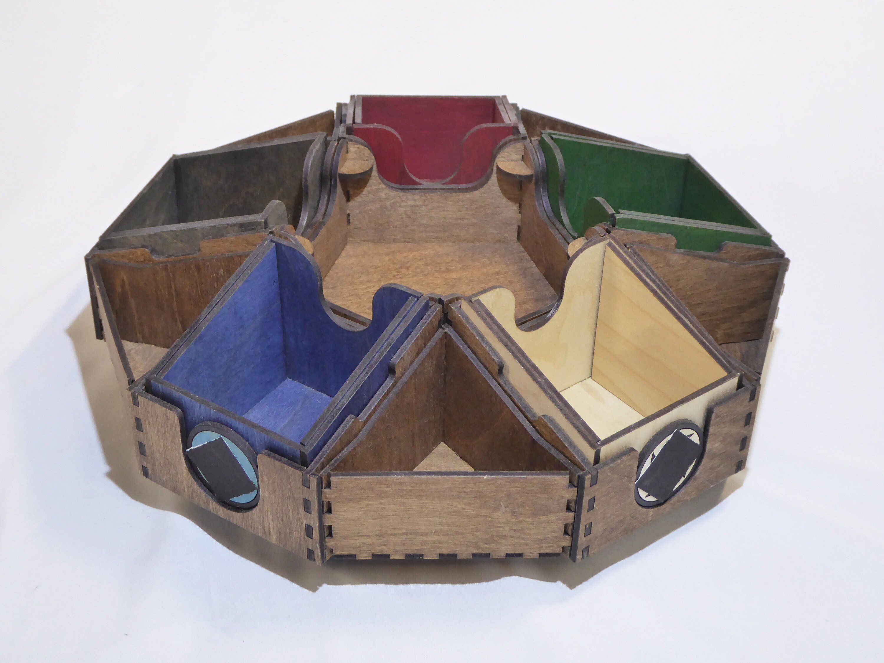 Spinning Magic: the Gathering Basic Land Station With Removable Bins - Etsy