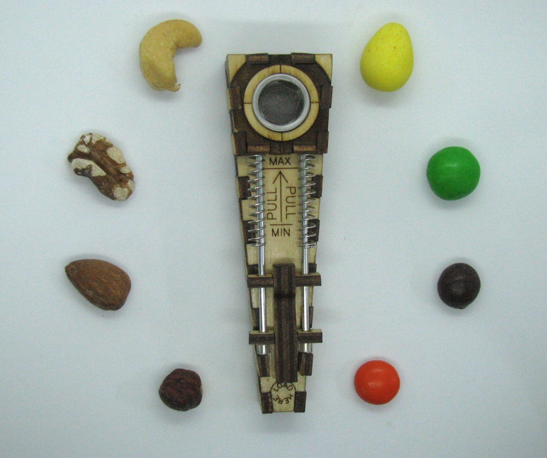 Snack Attack Laser Cut Wood Smoking Pipe - Etsy