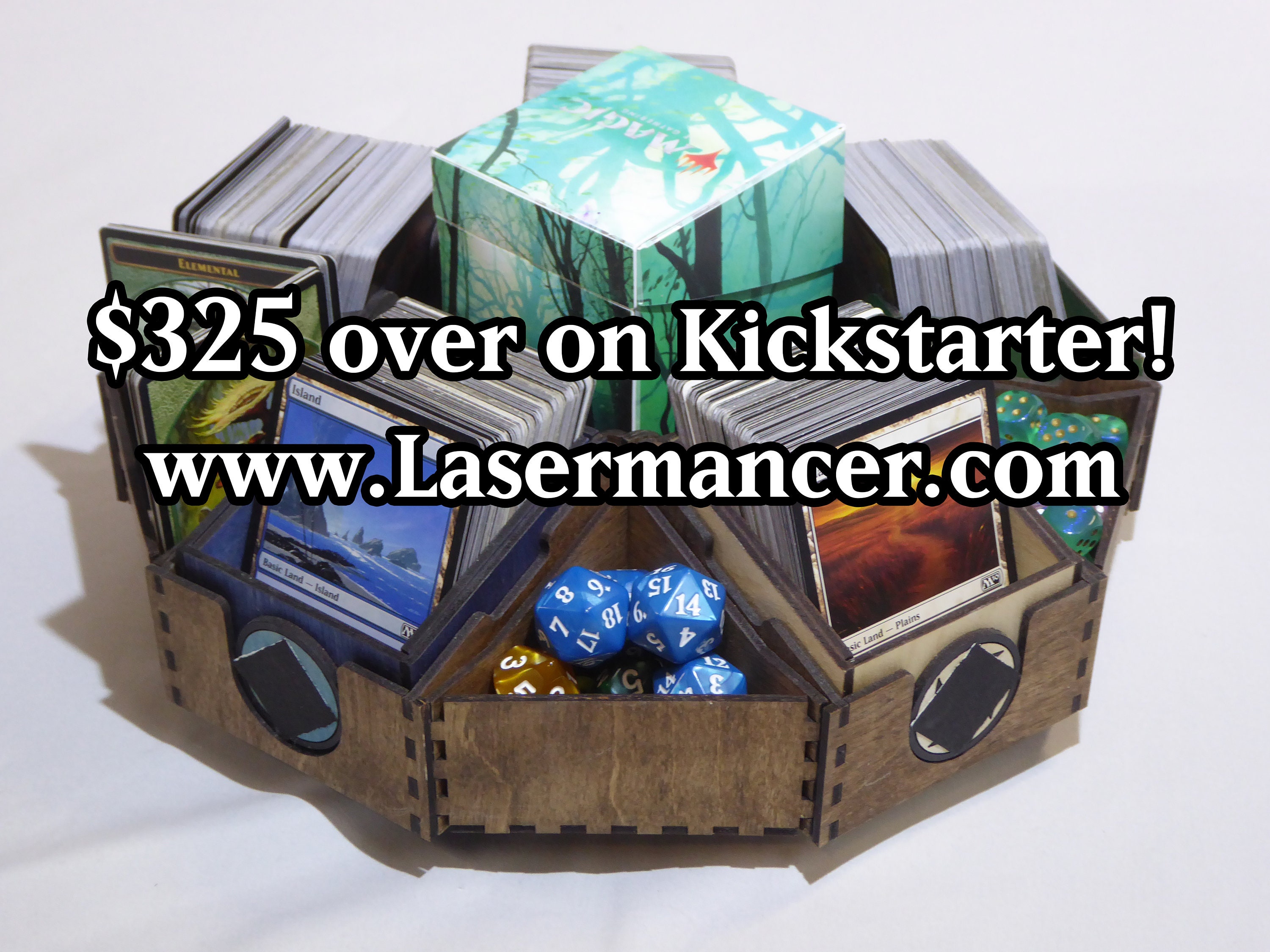 Spinning Magic: the Gathering Basic Land Station With Removable Bins - Etsy