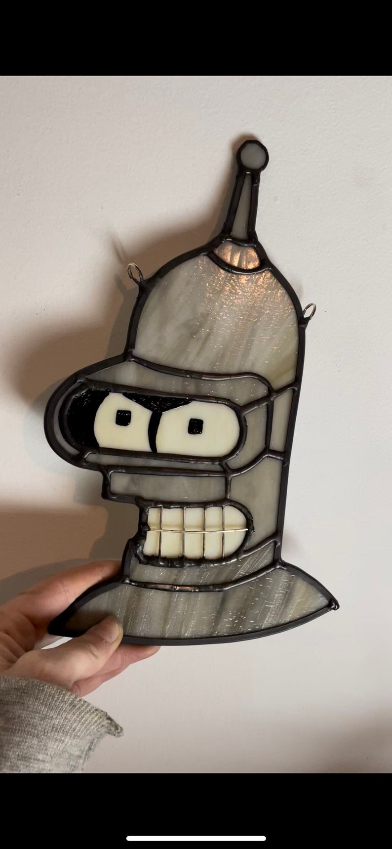 Bender Futurama Stained Glass Sun Catcher - Etsy