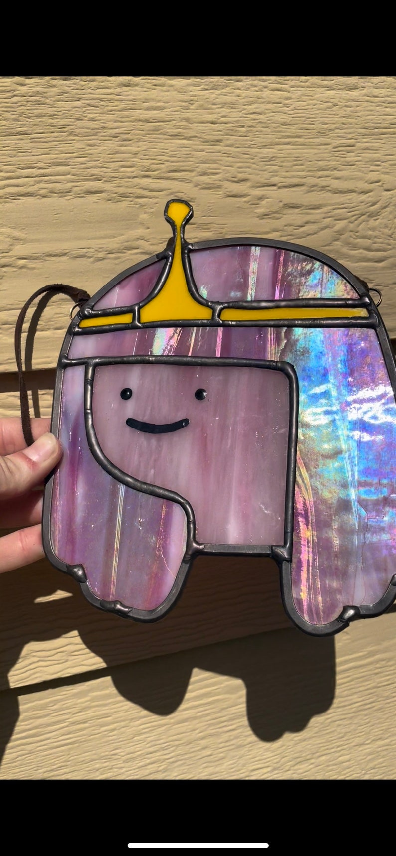 Princess Bubblegum Adventure Time Stained Glass Sun Catcher - Etsy