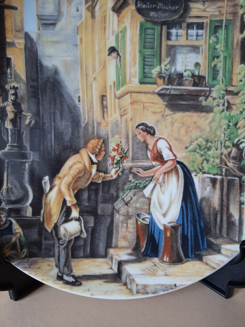 Vintage Wandteller Der ewige Hochzeiter Purfürst Hof Porzellan West Germany - Etsy.de