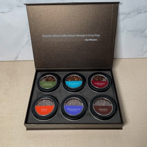 African Coffee Safari Sampler/coffee Gift Set/unique Coffee Gift/coffee ...