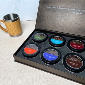African Coffee Safari Sampler/coffee Gift Set/unique Coffee Gift/coffee ...