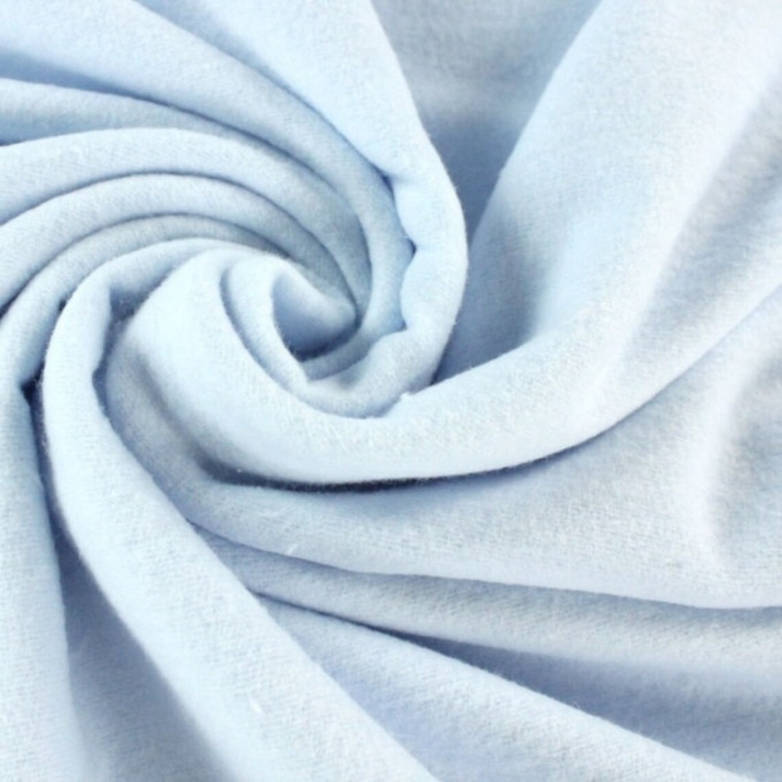 Light Blue Flannel Fabric ,100% Cotton by the Yard ,quilting, Kids ...