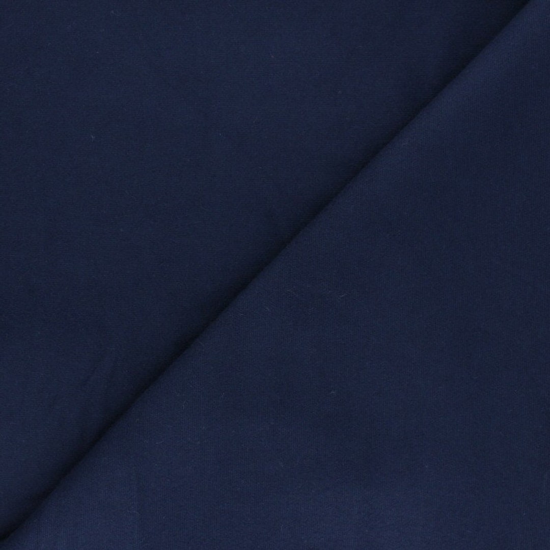 100% Cotton Flannel Fabric Navy Blue, by the Yard ,quilting, Apparel ...