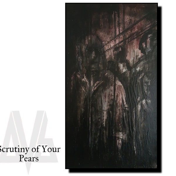 Scary Oil Painting - Etsy