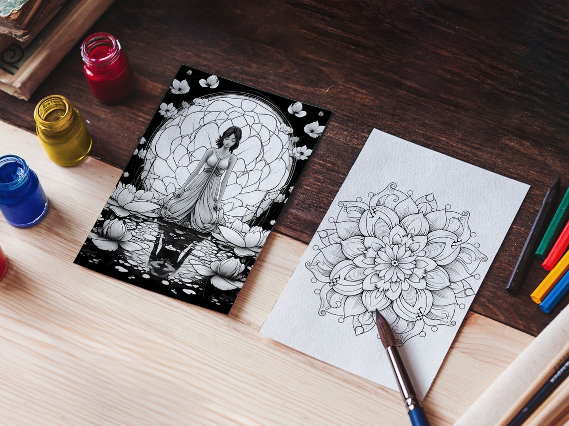 120+ Astral Coloring Pages, Karma Coloring Pages, Karma Coloring Book ...