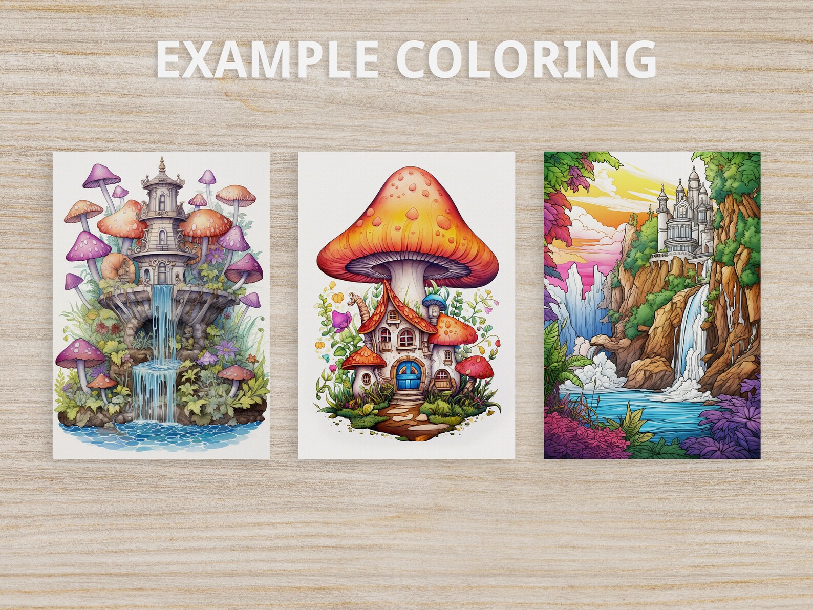 50+ Enchanted Forest Coloring Book, Magical Forest Coloring Pages ...