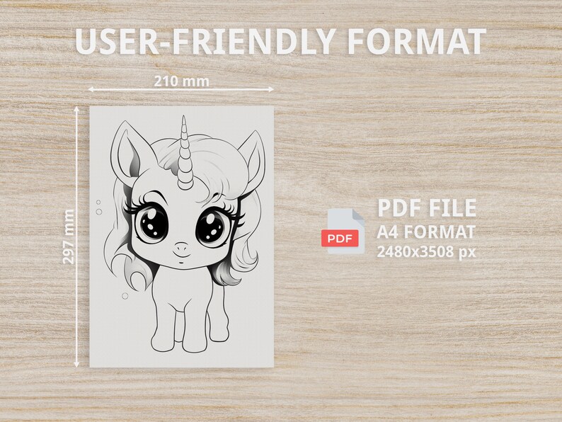 40+ Kawaii Unicorns Coloring Pages, Unicorns Coloring, Kawaii Coloring ...