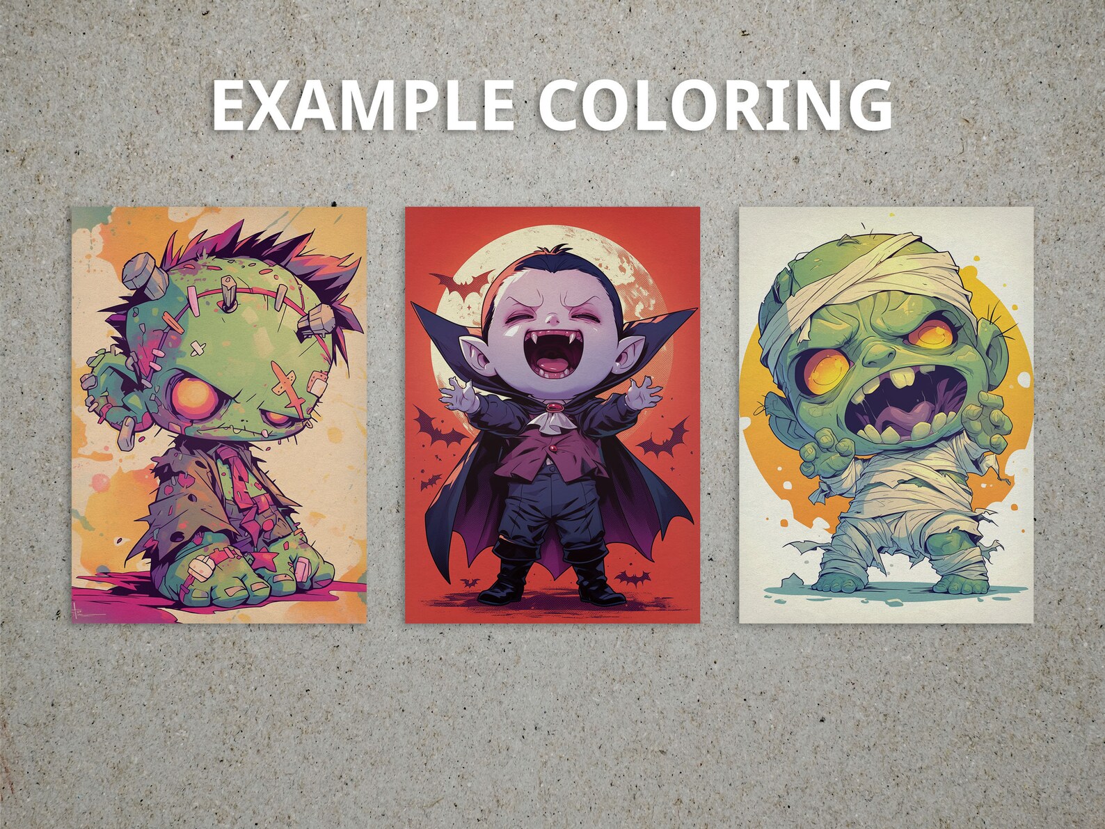 70+ Cute Monsters Coloring Pages, Cartoon Creepy Coloring, Printable ...