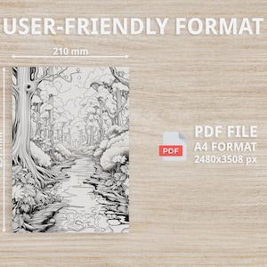 50+ Enchanted Forest Coloring Book, Magical Forest Coloring Pages ...