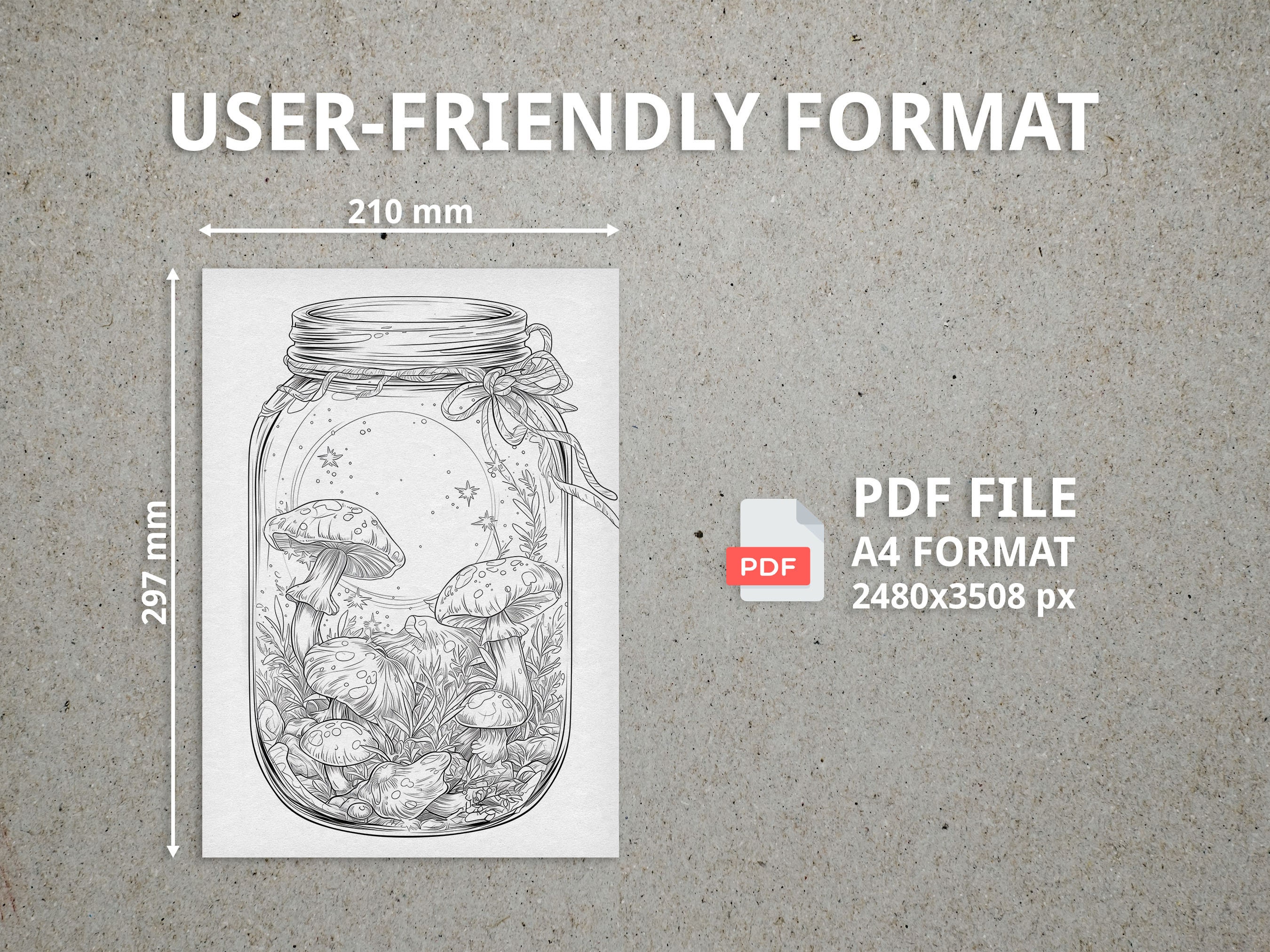 55 Trapped Beauty Coloring Pages, Jars Coloring, Forest Coloring ...