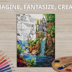 50+ Enchanted Forest Coloring Book, Magical Forest Coloring Pages ...