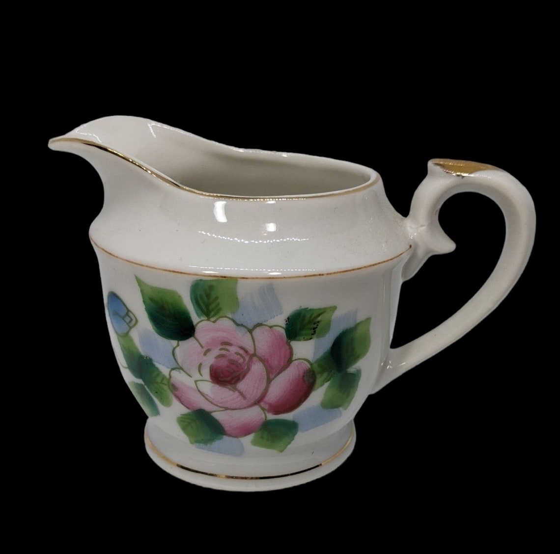 Vintage Nasco Teapot Coffee Pot Sugar Creamer Hand Painted Made in ...