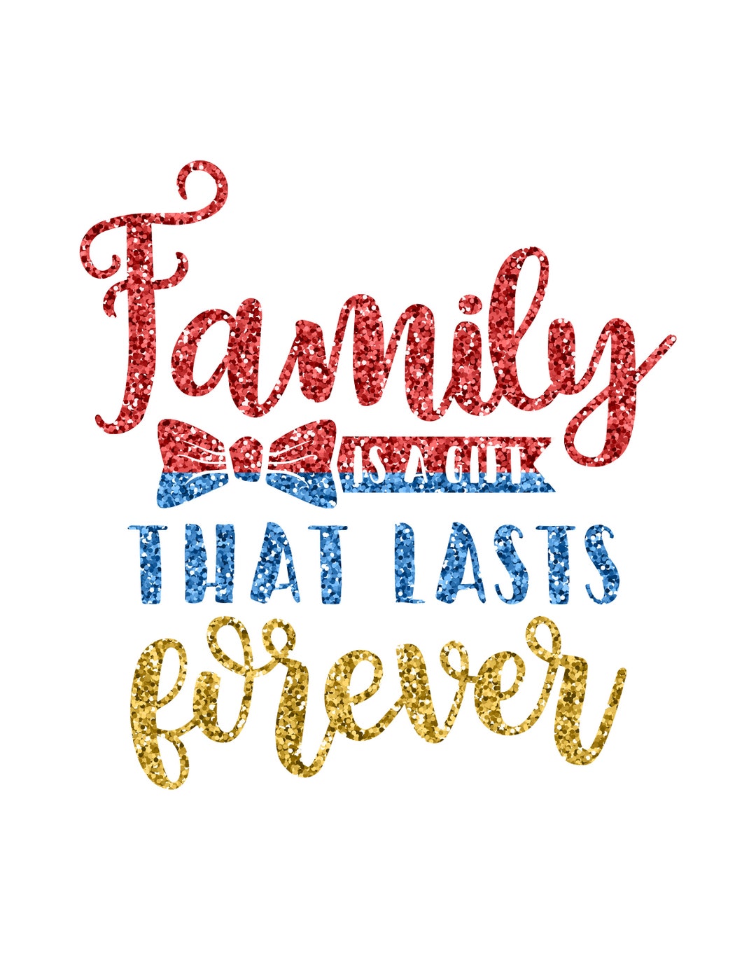Family is A Gift Wall Art - Etsy