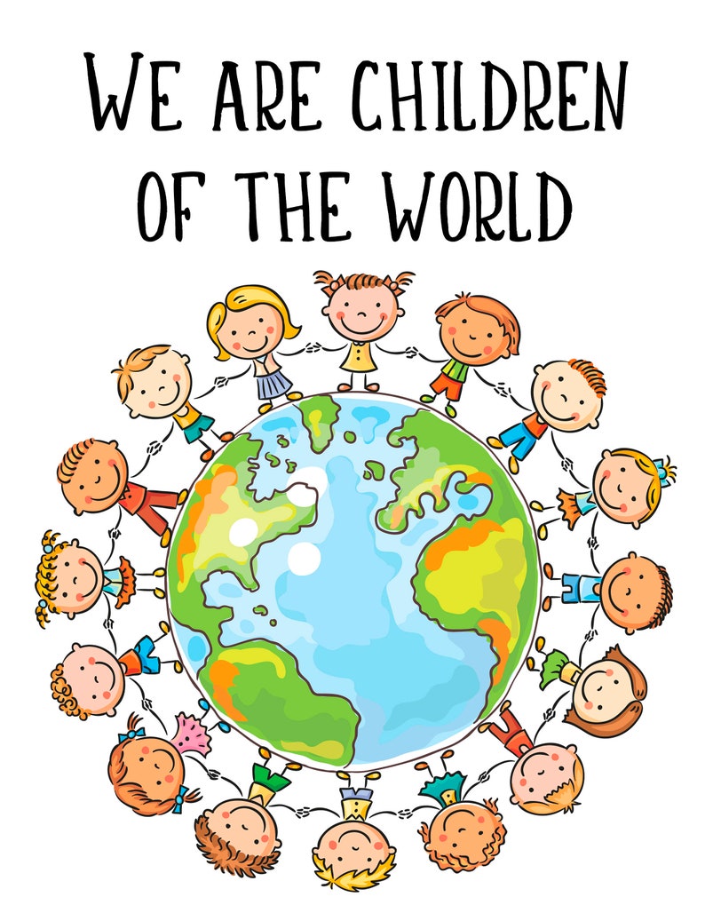 Children of the World Activity Pack | Racial Harmony Activity for Kids ...