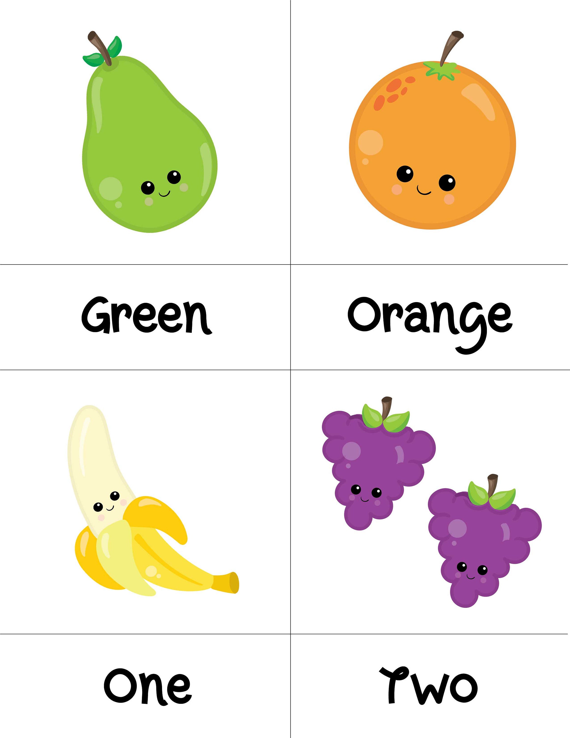 Fruity Fun Preschool Printable Worksheets Numbers 1 to 10 Homeschool ...